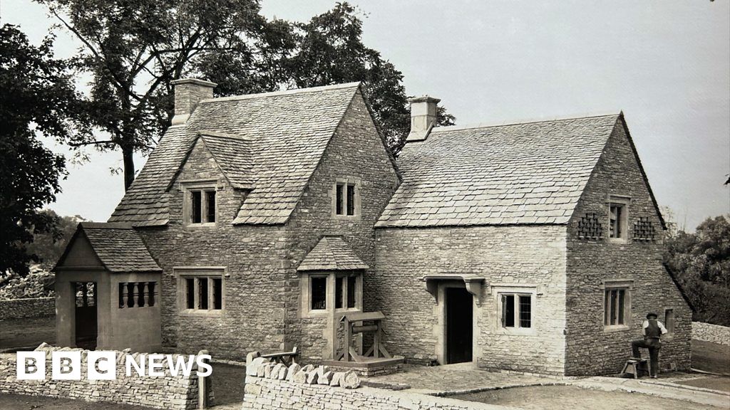 Henry Ford's huge 'souvenir' from the Cotswolds - BBC News