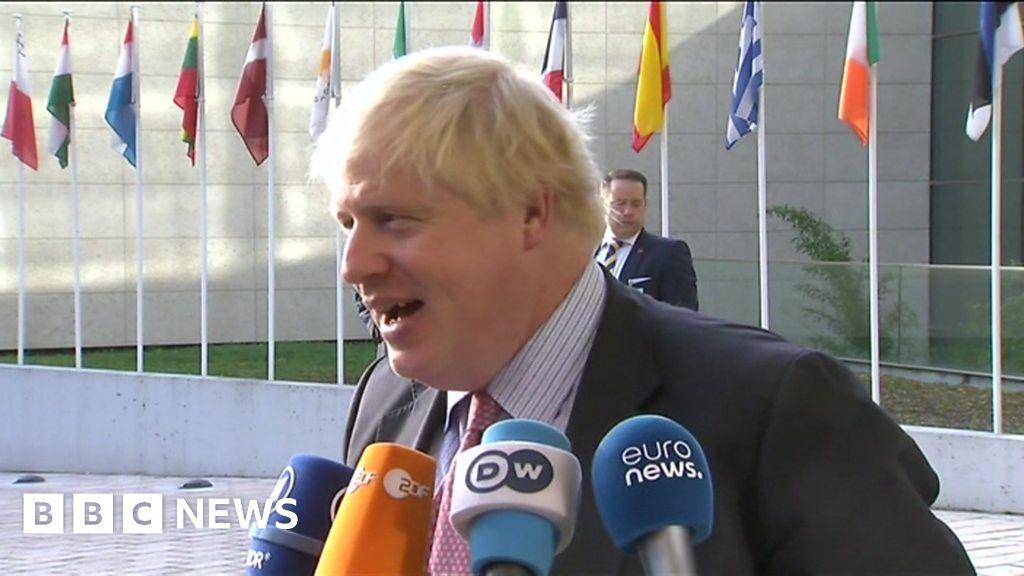 Boris Johnson: Time to 'get on' with EU talks