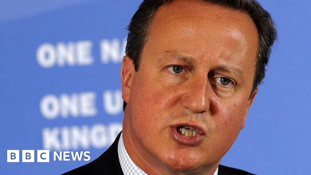 David Cameron's Yorkshire 'hate' joke caught on mic - BBC News