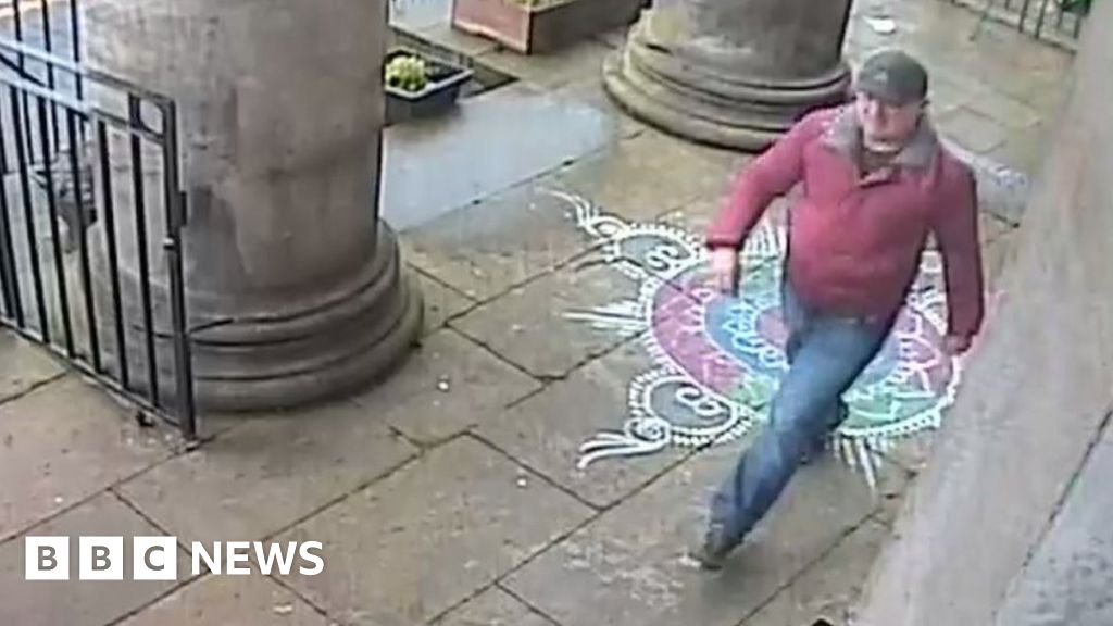 Police launch CCTV appeal after Hindu temple robbery - BBC News