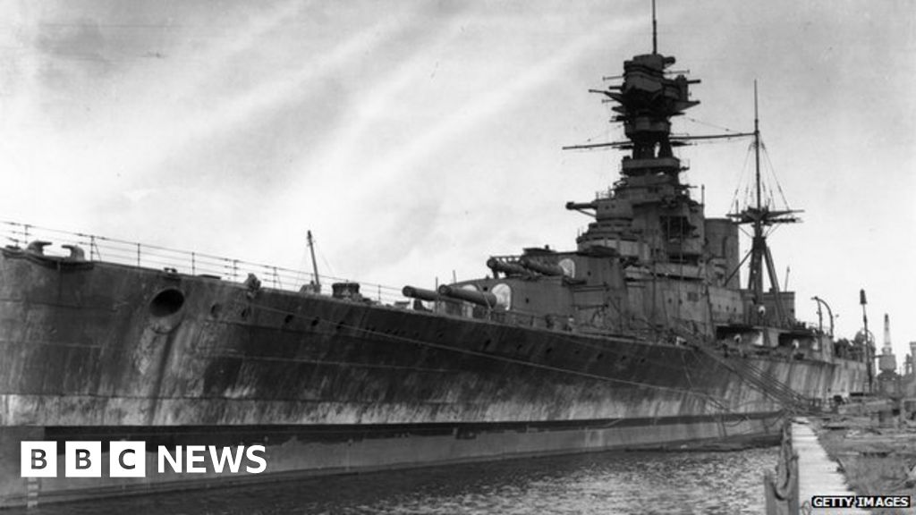 Recovered HMS Hood bell to go on display in Portsmouth museum - BBC News