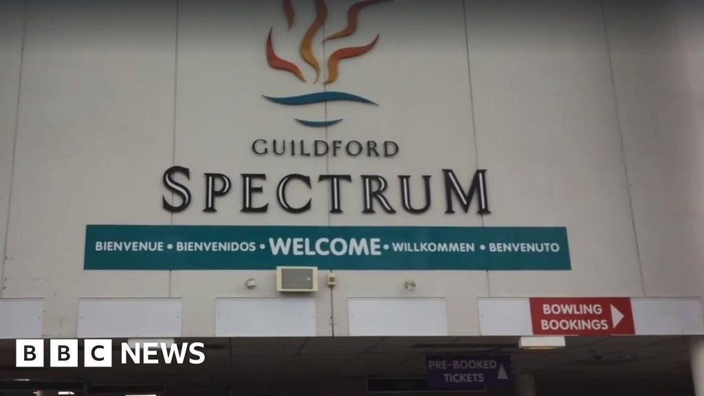 Leaking Guildford Spectrum leisure centre faces £80m rebuild - BBC News