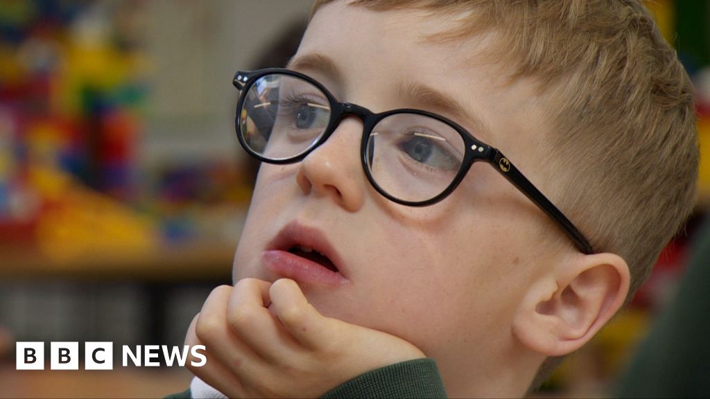 Children learn sign language to support classmate - BBC News