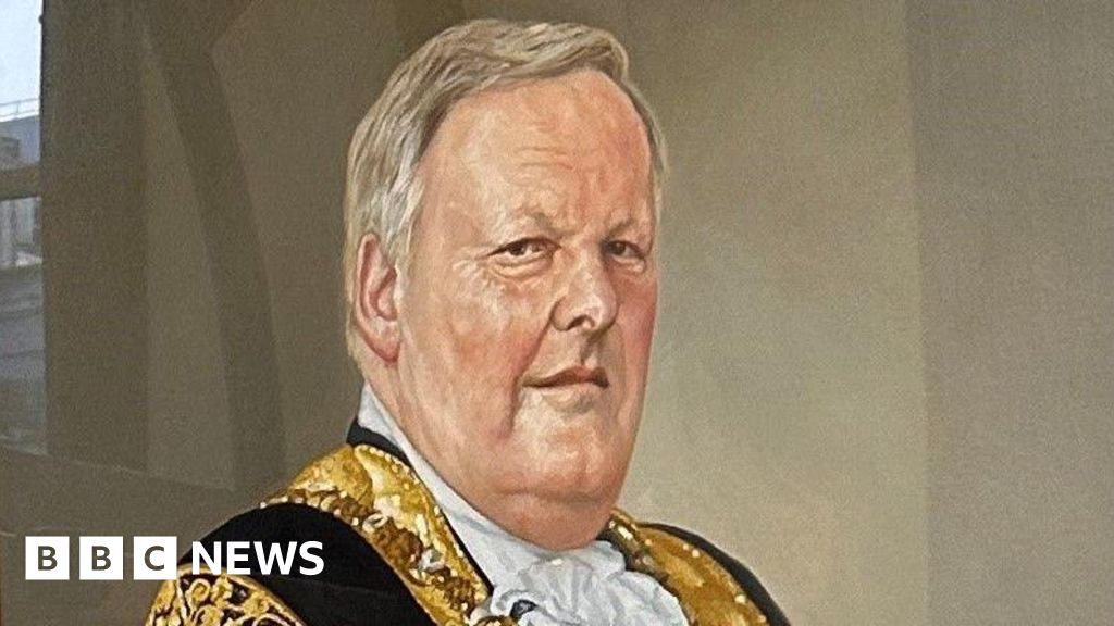 Sinn Féin MLA's son denies damaging DUP mayor portrait