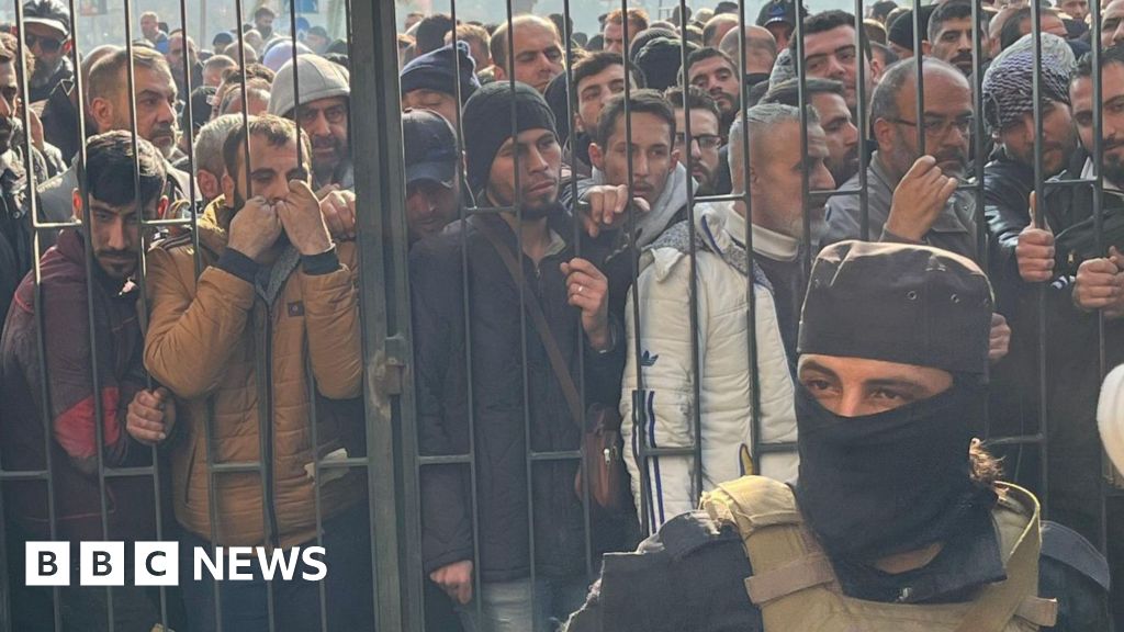 Post-Assad Syria: Former soldiers give up their weapons for papers