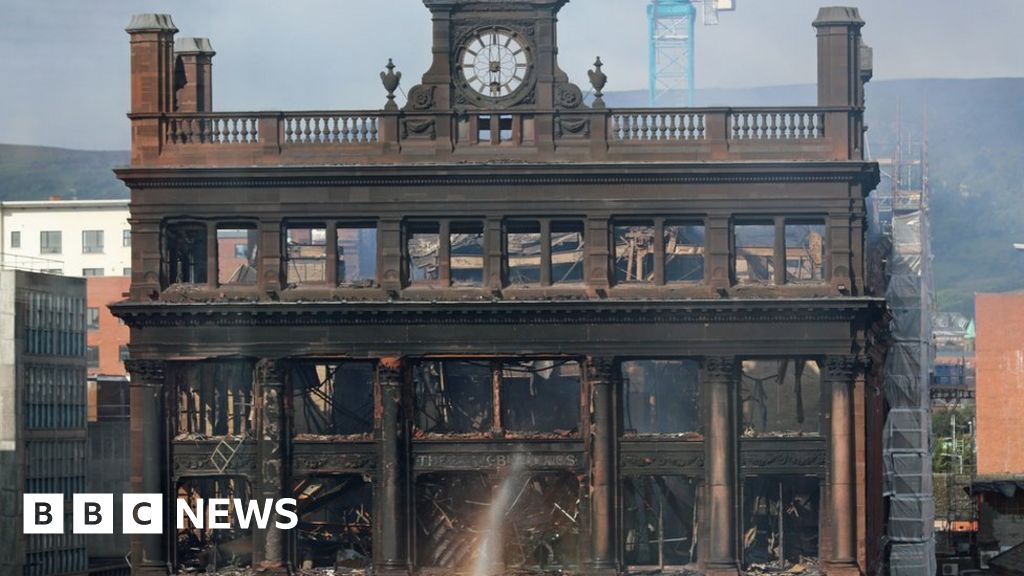 Primark fire: Cordon to remain for at least four months - BBC News