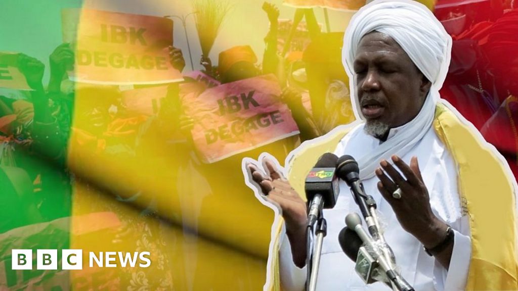 Mahmoud Dicko: The popular imam taking on Mali's president - BBC News