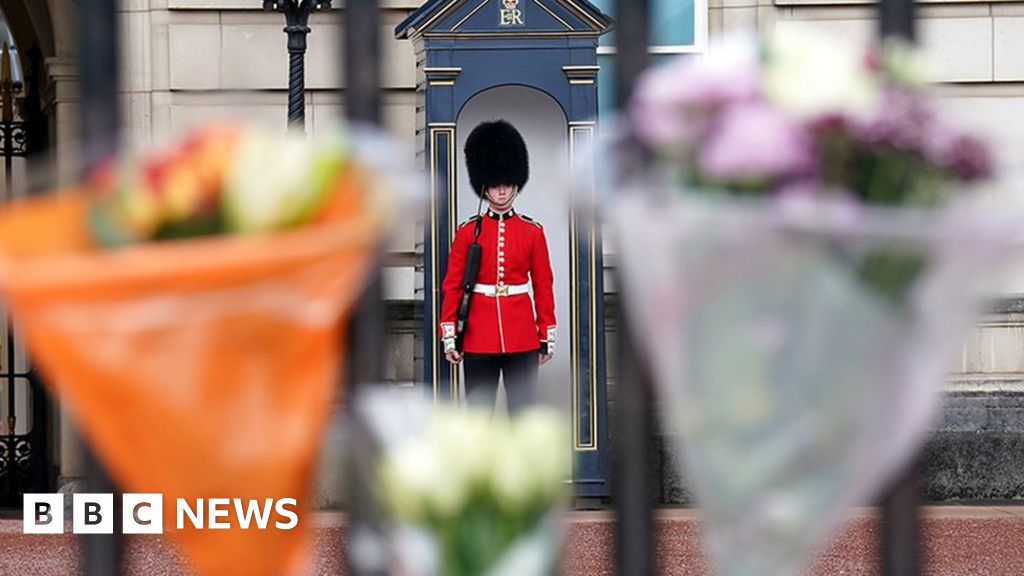 In pictures: Tears and tributes for Queen across UK