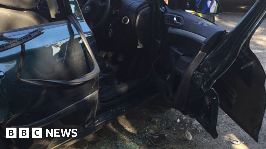 Warning over aerosols after man injured in car explosion - BBC News