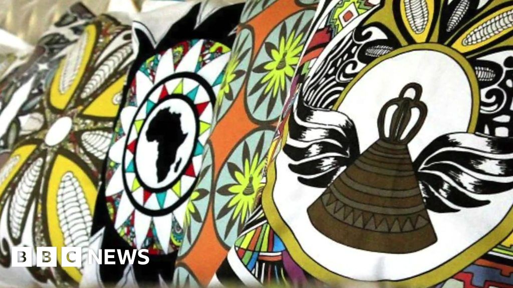 'Our textiles use iconic symbols of Lesotho' - BBC News