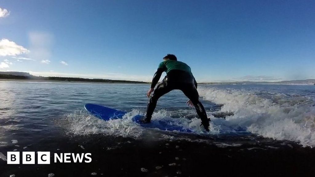 Is surfing a new form of therapy? - BBC News