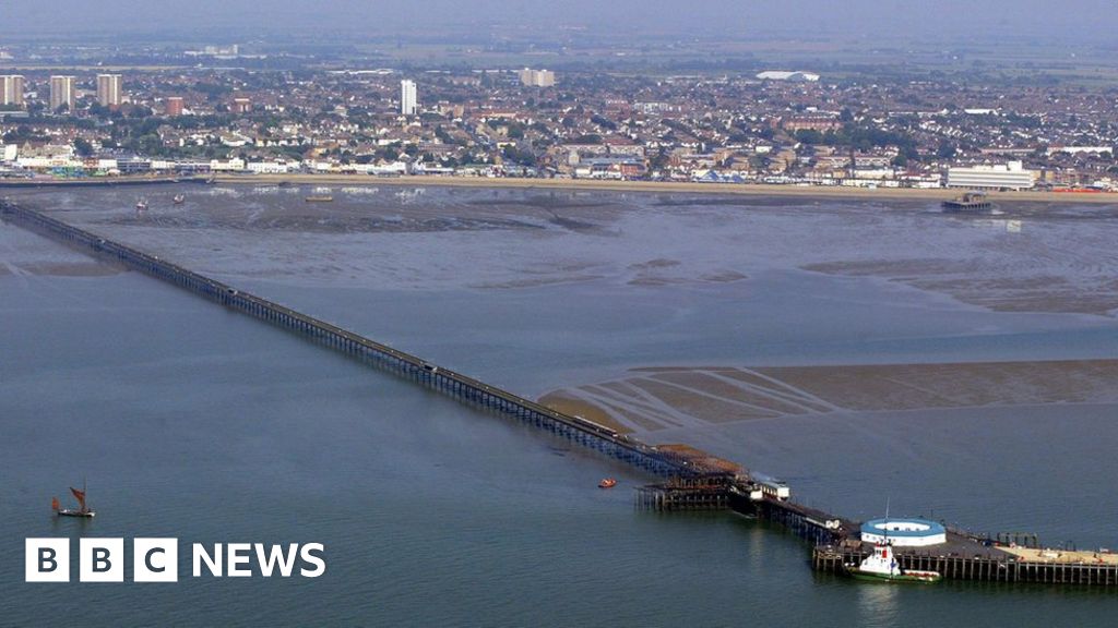 Views of EU from the world's longest pleasure pier - BBC News