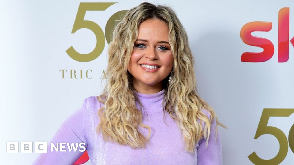 Emily Atack live show in Birmingham ends in knife scare - BBC News