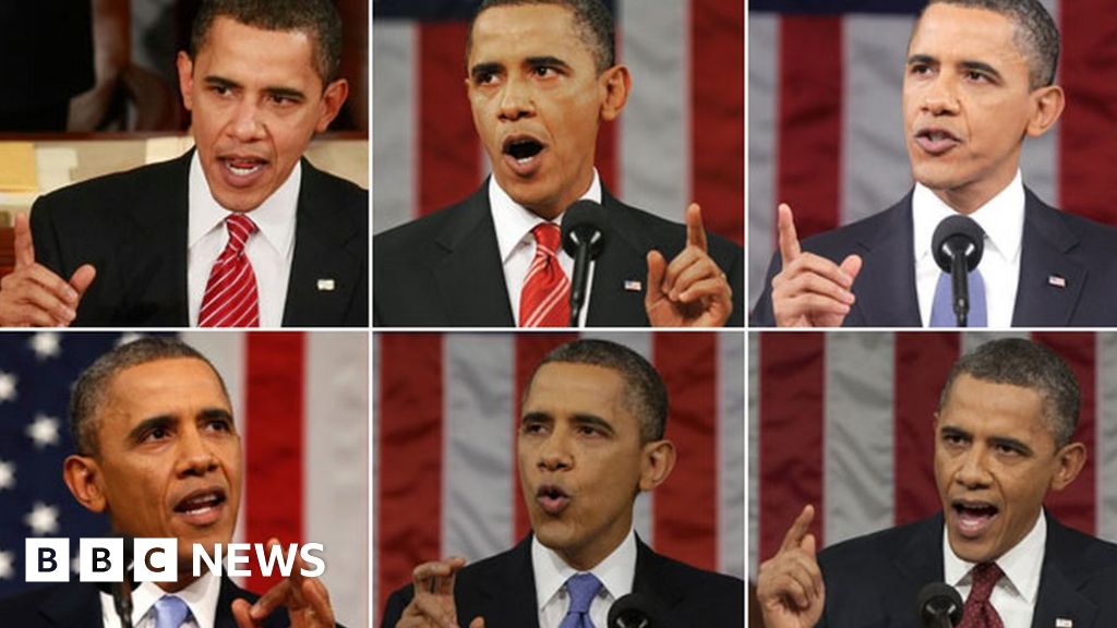 Greying Obama says no to hair dye unlike other leaders - BBC News