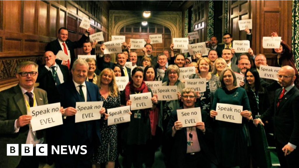 Welsh MPs feel 'second-class' over English-only Commons vote - BBC News