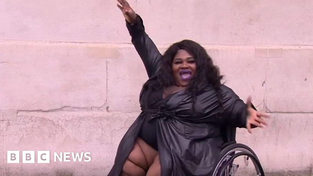 A pop-up catwalk in central London invites people to show body ...