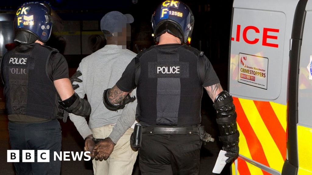 Class A drugs seized and 18 held after 22 Salford raids - BBC News