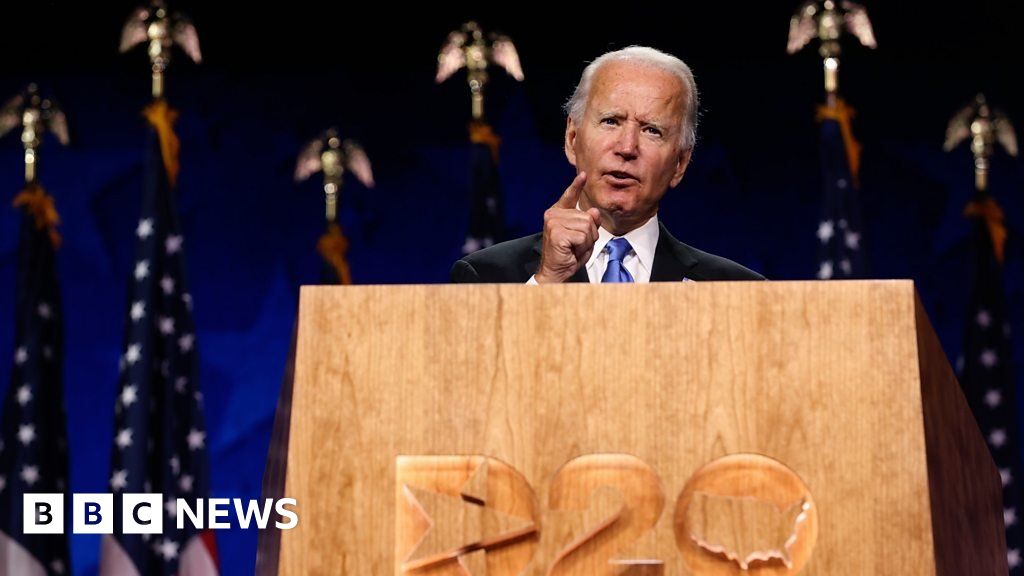 DNC 2020: Joe Biden says 'character and decency are on the ballot ...