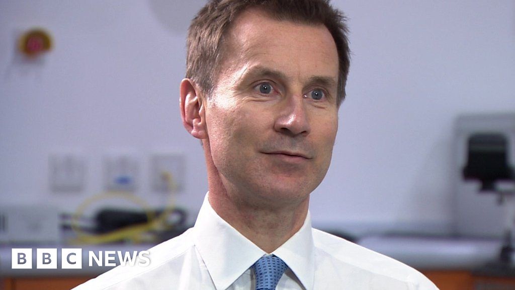 Jeremy Hunt responds to BBC's NHS Health Check - BBC News