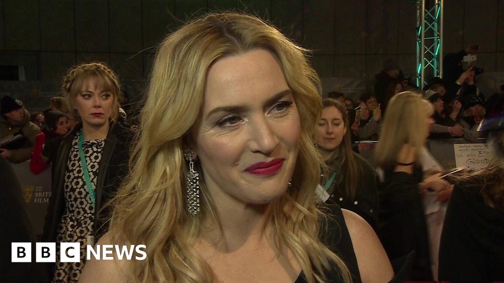 Kate Winslet struggles to talk over the top of fans screaming for ...