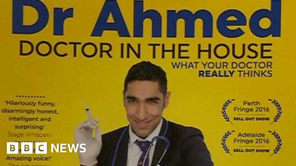 The doctor who has become a stand-up comedian - BBC News