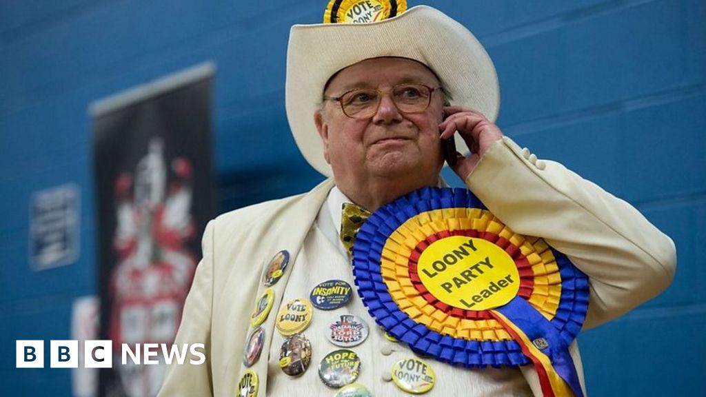 North Shropshire by-election 2021: Alan Hope, Official Monster Raving ...