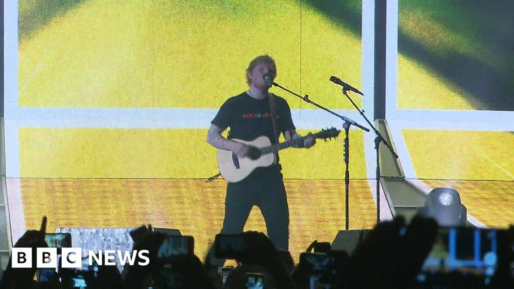 Ed Sheeran's manager Stuart Camp on secondary ticketing - BBC News