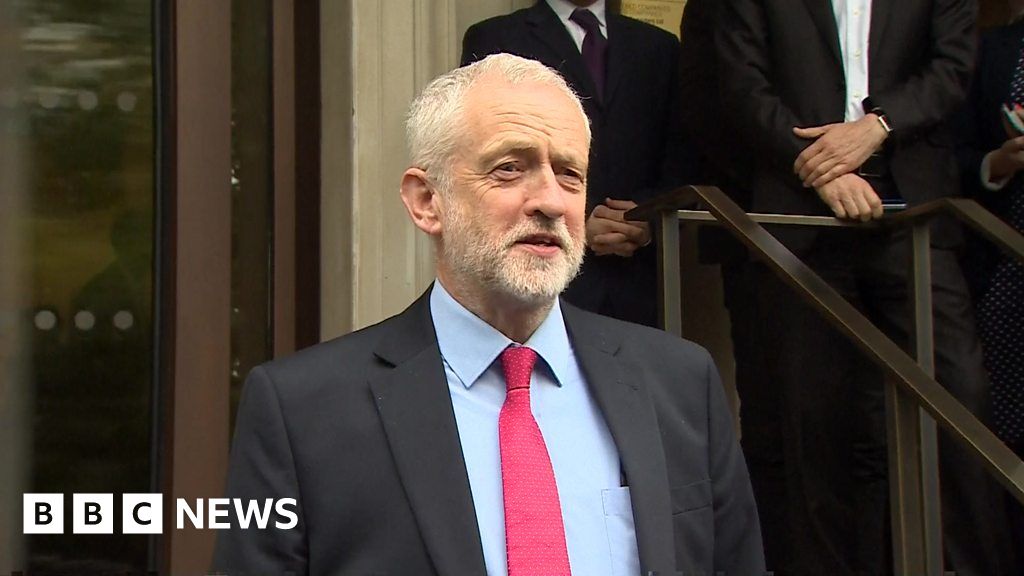 Jeremy Corbyn says Labour have now agreed on manifesto - BBC News