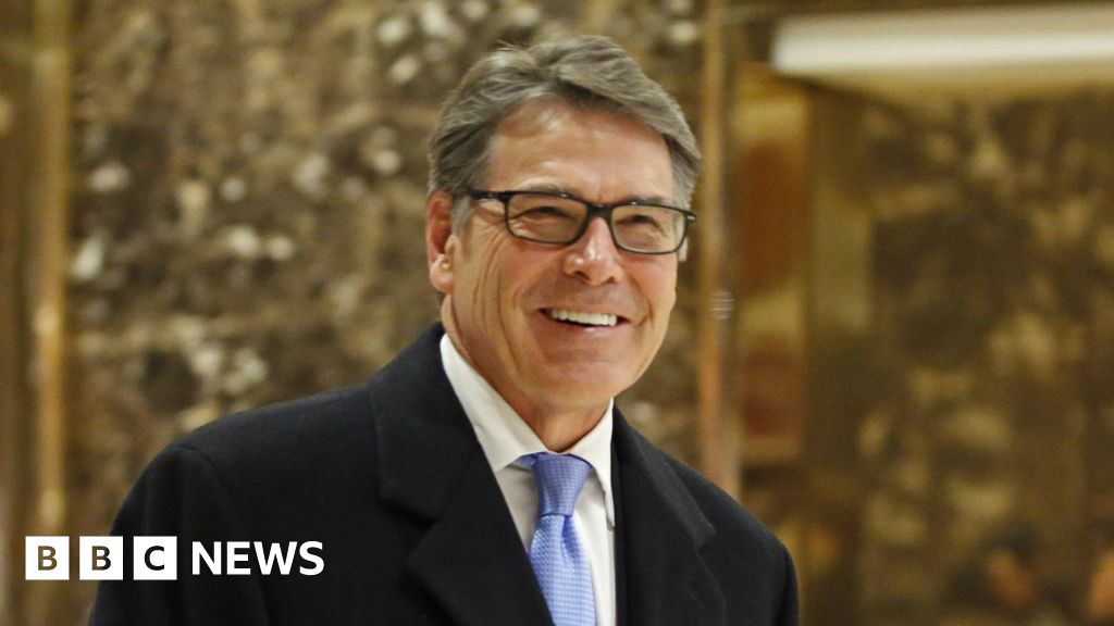 Trump presidency: Rick Perry picked as US energy secretary - BBC News