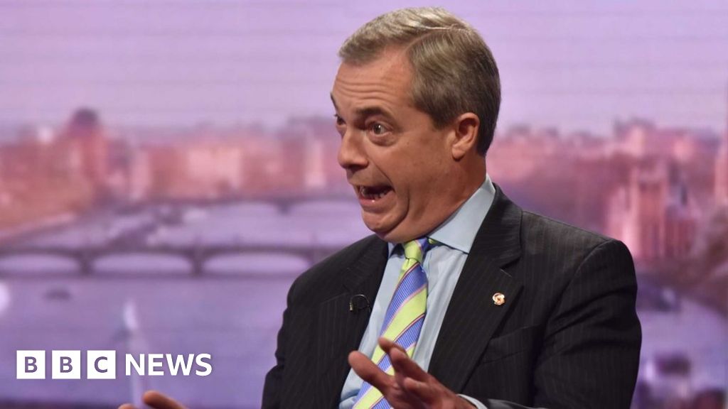 Nigel Farage warns of Brexit 'anger' protests - BBC News