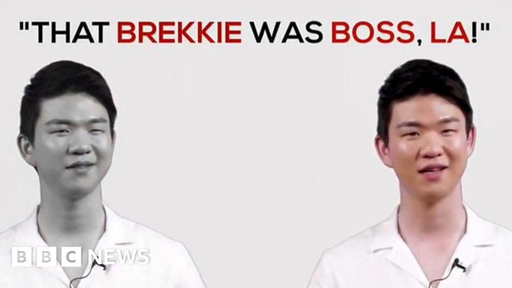 YouTube star Korean Billy returns to Liverpool to speak Scouse - BBC News