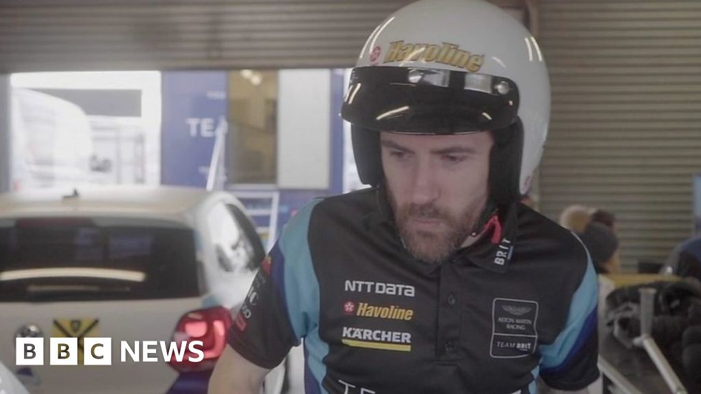 Disability sport: Injured biker turns racing driver - BBC News