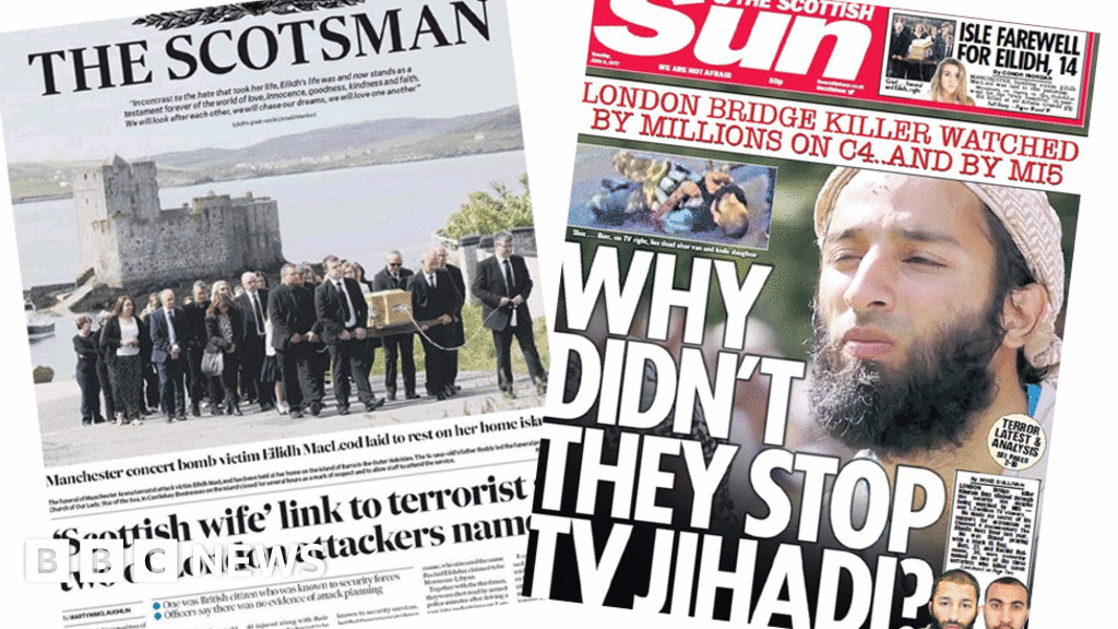 Scotland's papers: London Bridge killer was TV jihadi