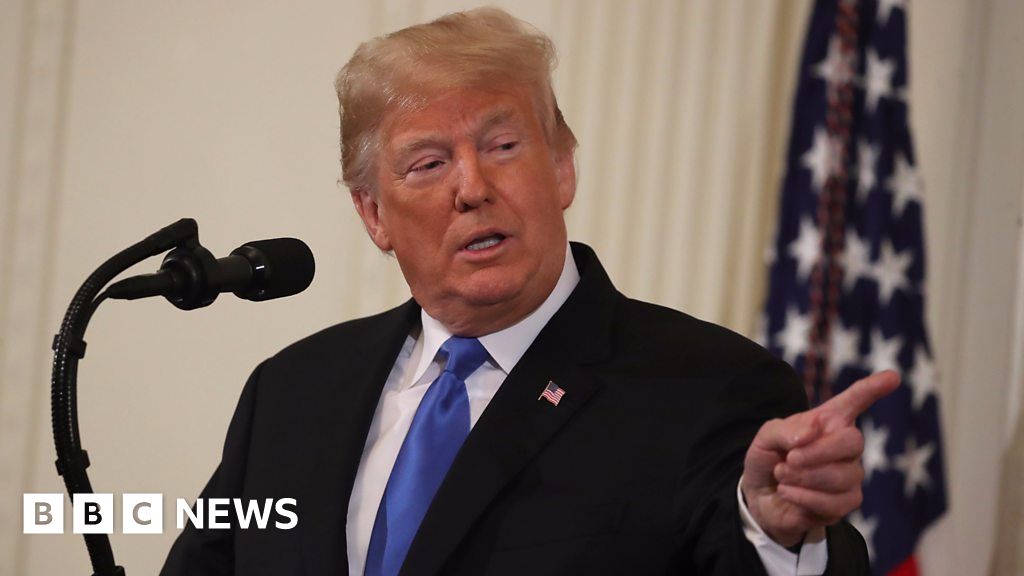 Donald Trump hopes for 'beautiful bi-partisan situation' - BBC News