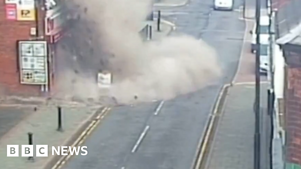 Gas explosion on CCTV: Police appeal for information