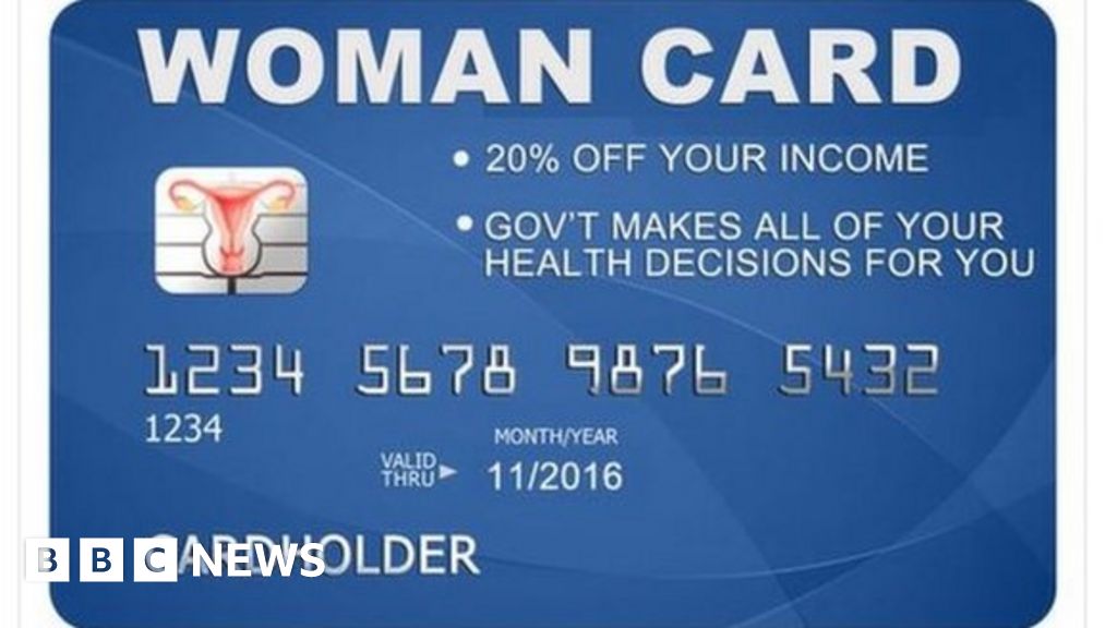 Womancard - the card that gives you less - BBC News