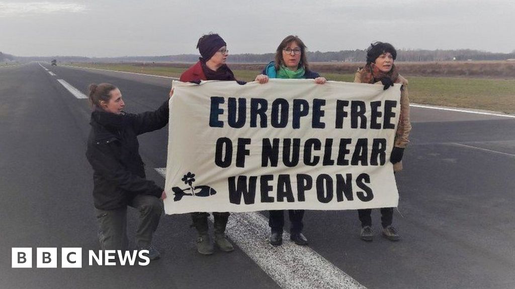 Green Party MEPs arrested in Belgium nuclear weapons protest
