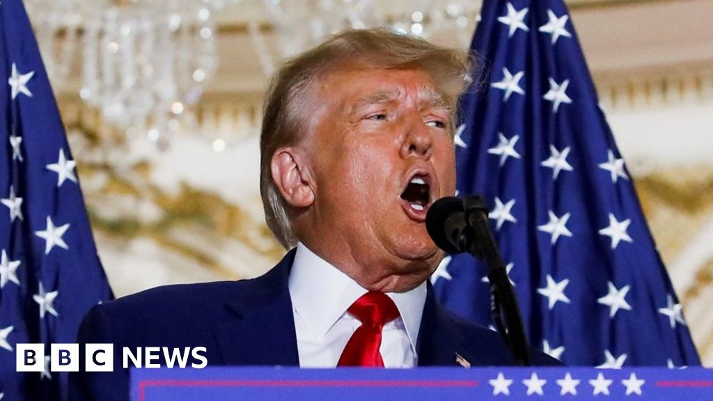 Donald Trump claims his business fraud indictment is election interference