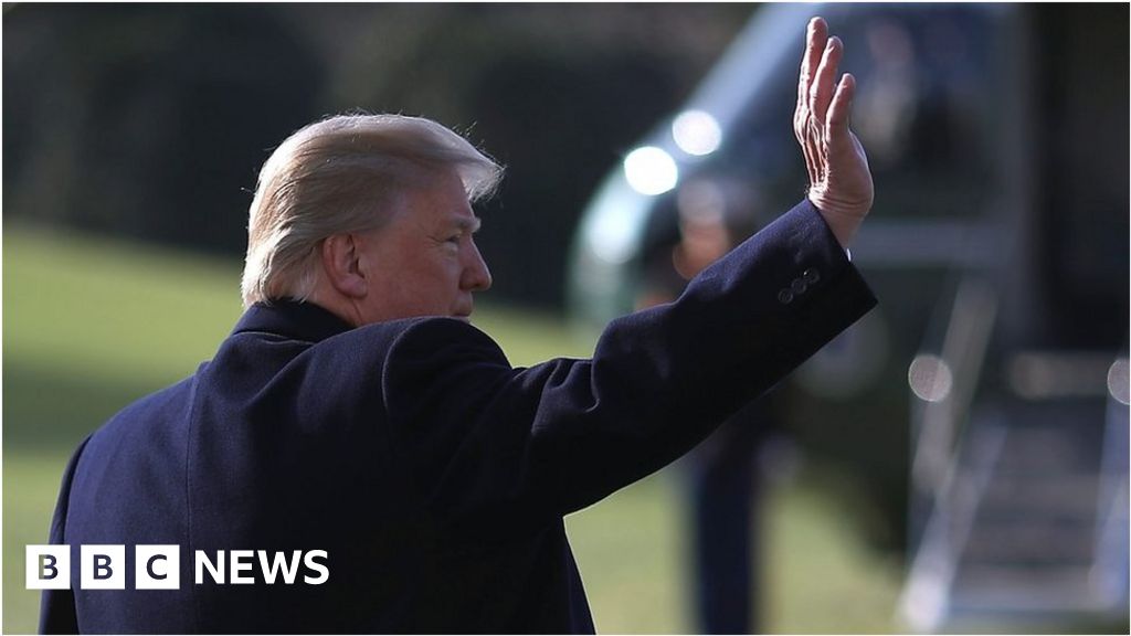 Trump on Tillerson - I like Rex a lot, but we disagreed - BBC News