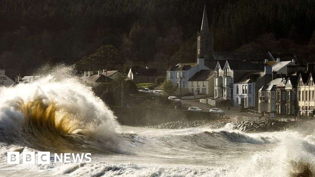 Storm Ciara: Pair rescued from flood water in Augher