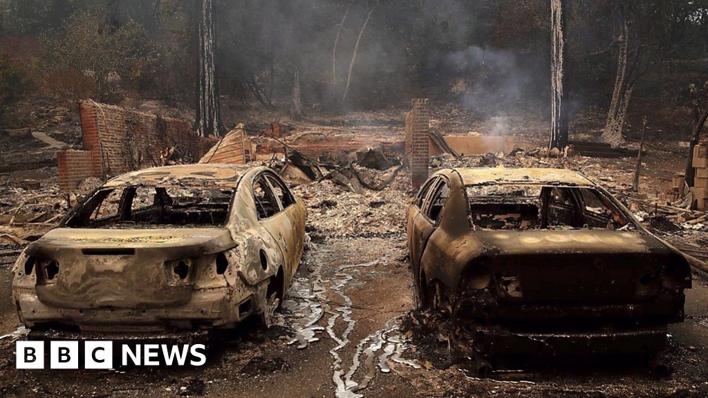 California wildfires: Residents find devastation in Santa Rosa