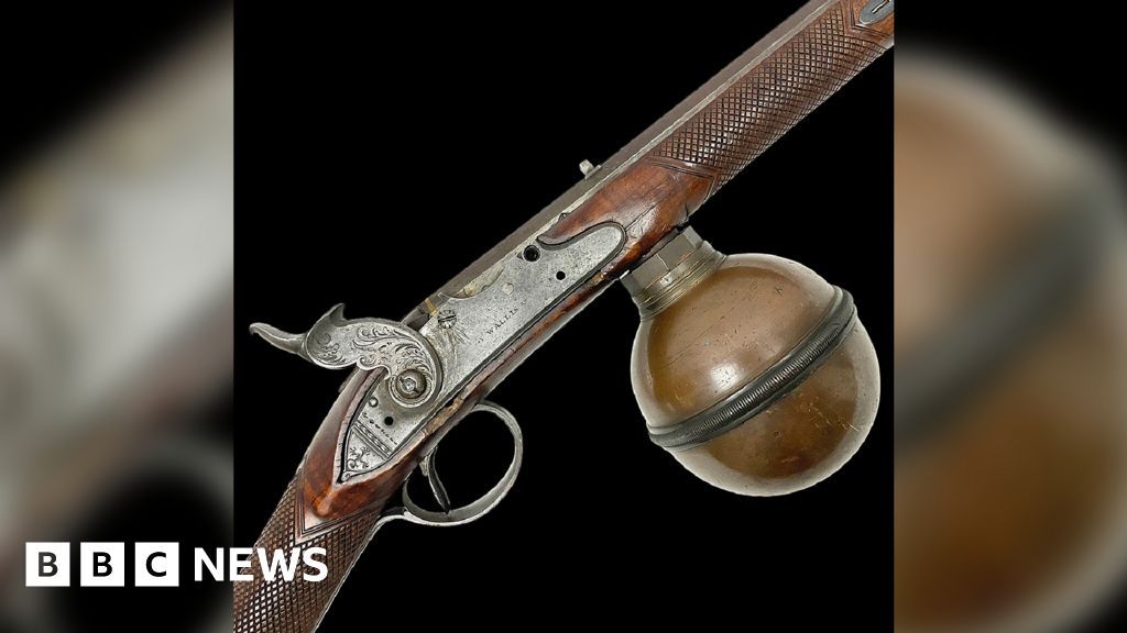 Very rare George Wallis air rifle sells at auction