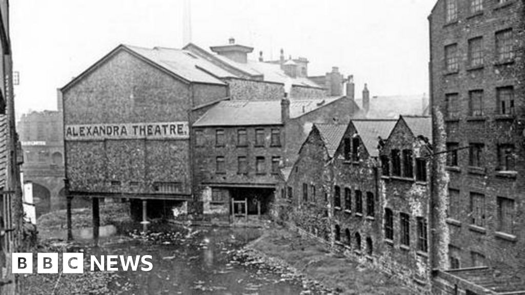Section of Sheffield's River Sheaf to be revealed after 100 years - BBC ...