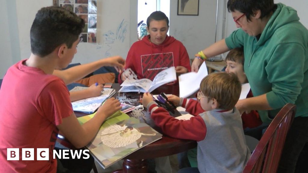 Children in Need: 'Artwork helps me with stress relief'