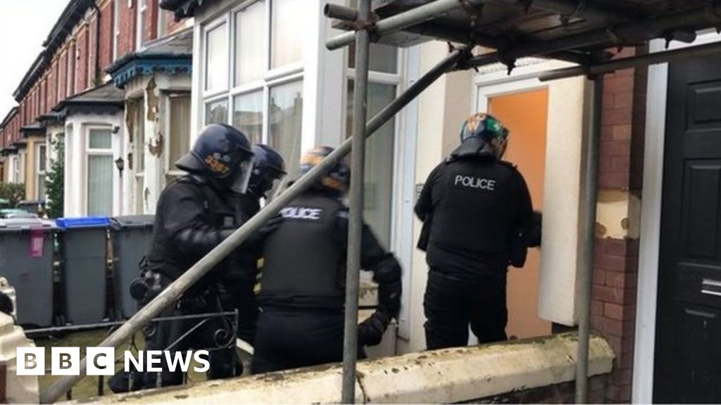 Eight held in Blackpool £200k drug raids