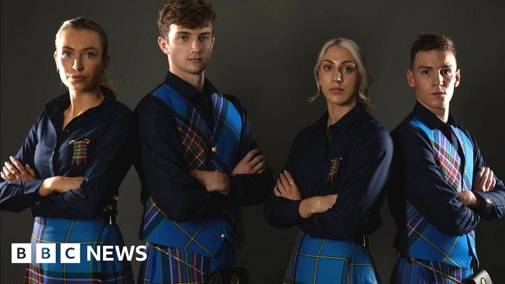 Team Scotland Commonwealth Games parade outfit revealed - BBC News