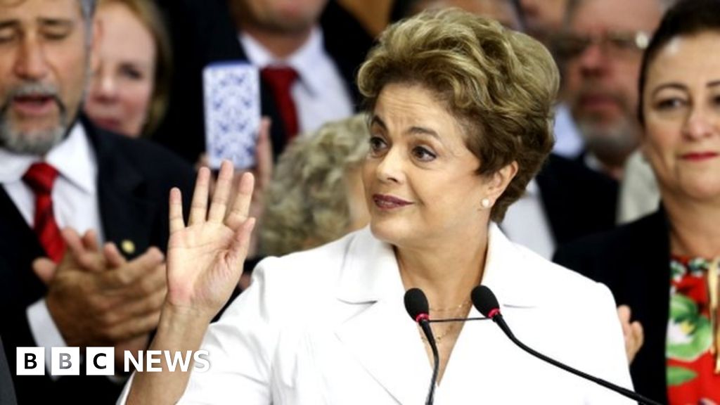 Brazil's Dilma Rousseff 'defiant to the end' - BBC News