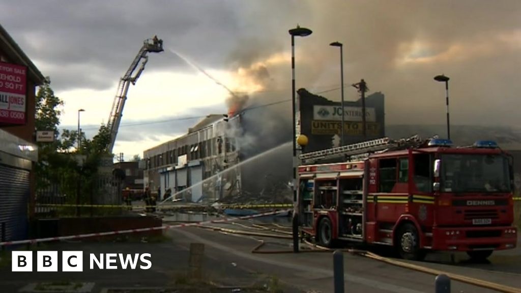 Fire breaks out at Aston factory unit
