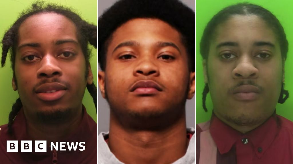 Three Nottingham gang members jailed over 'tit-for-tat' shootings - BBC ...