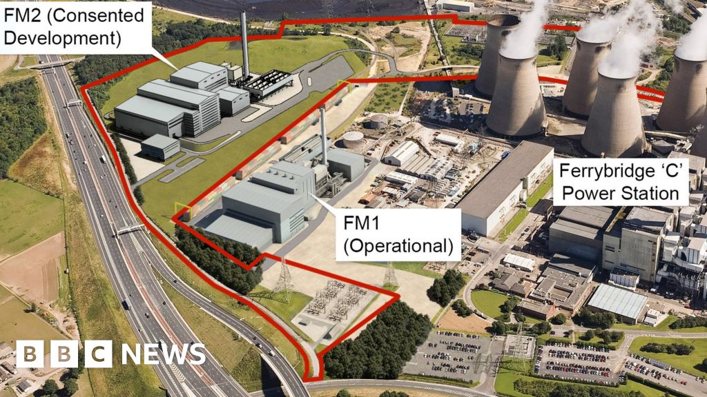 Ferrybridge's new multi-fuel power station approved - BBC News